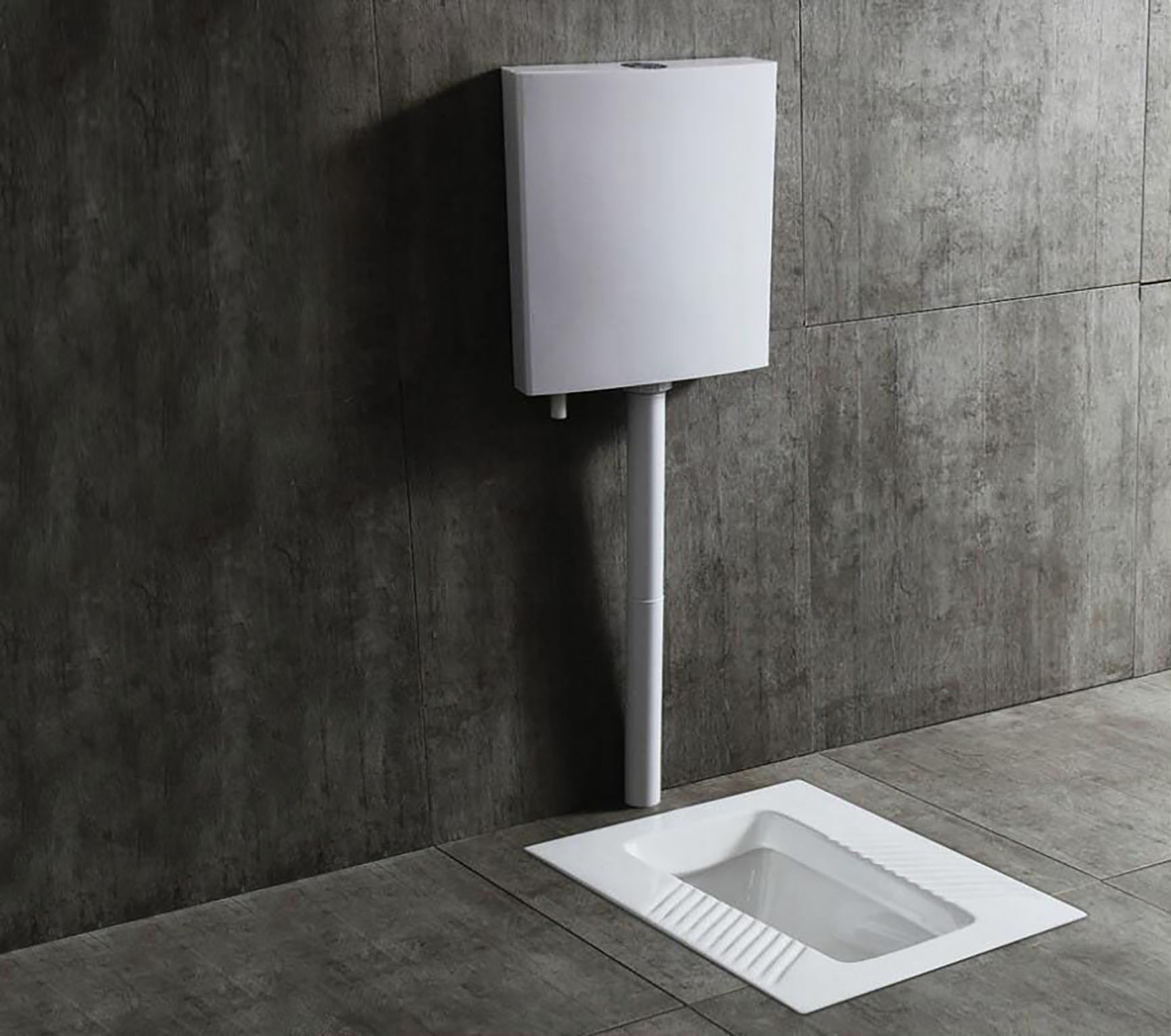 Squatting Pan with Integral – HANS, Stylish, High Quality Bathroom ...